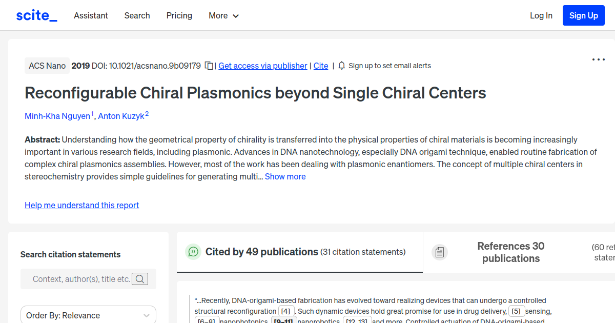 Reconfigurable Chiral Plasmonics beyond Single Chiral Centers