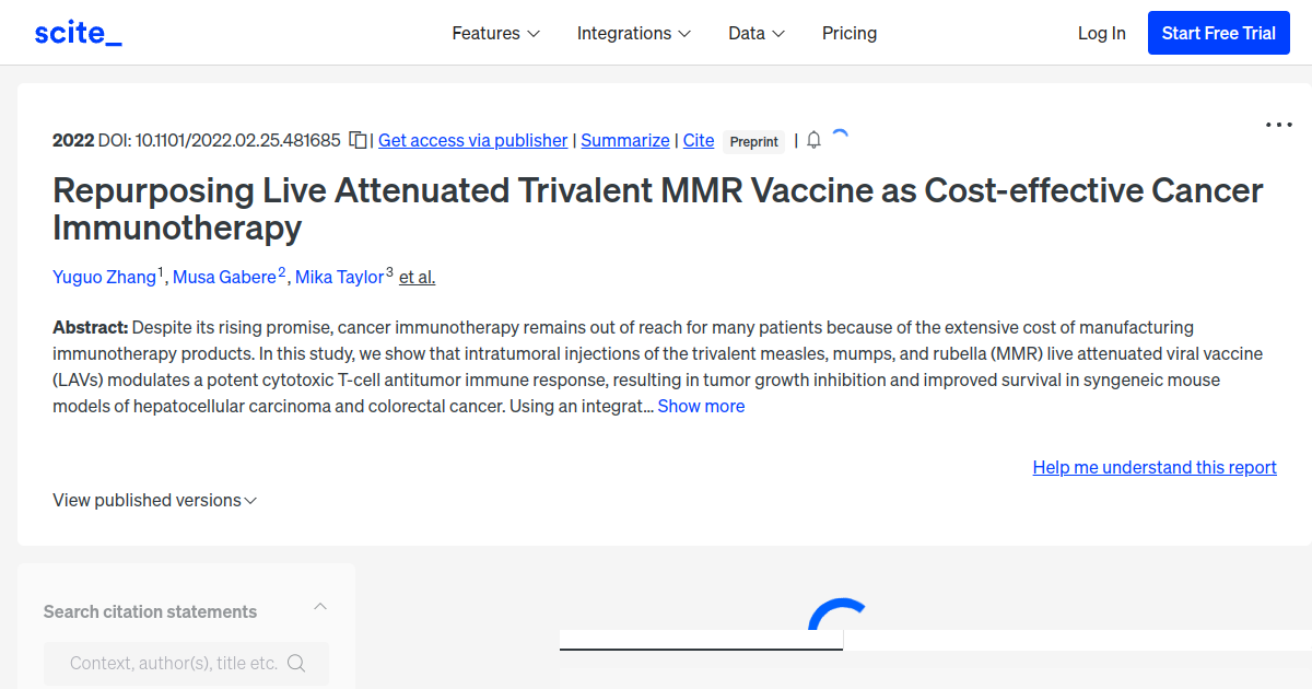 Repurposing Live Attenuated Trivalent MMR Vaccine as Cost-effective ...