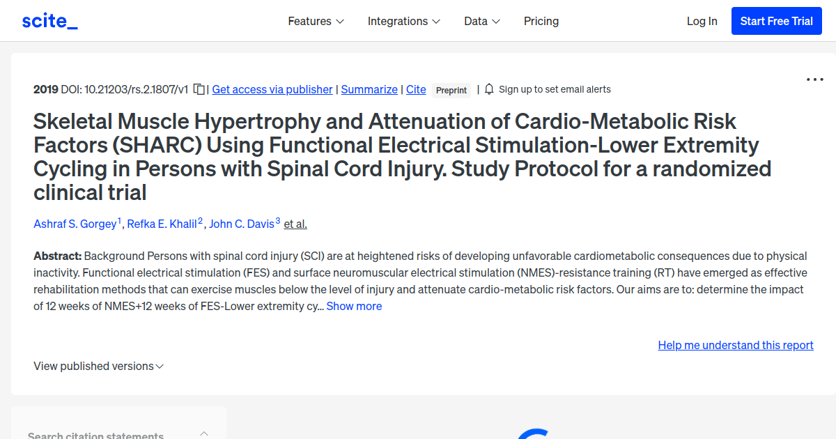 Skeletal Muscle Hypertrophy and Attenuation of Cardio-Metabolic Risk ...