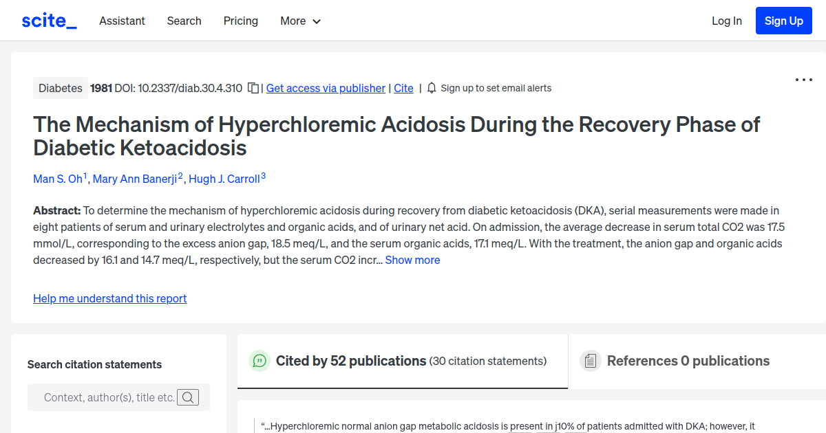 The Mechanism of Hyperchloremic Acidosis During the Recovery Phase of ...