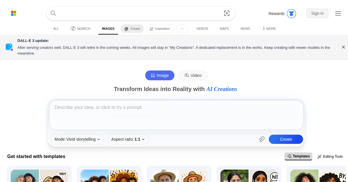 مُنشئ صور Bing - المميزات والسعر وطريقة الاستخدام | AI Tools Oasis
